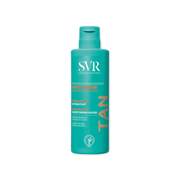 Sun Secure Mousse autobronzante SVR - peaux sensibles