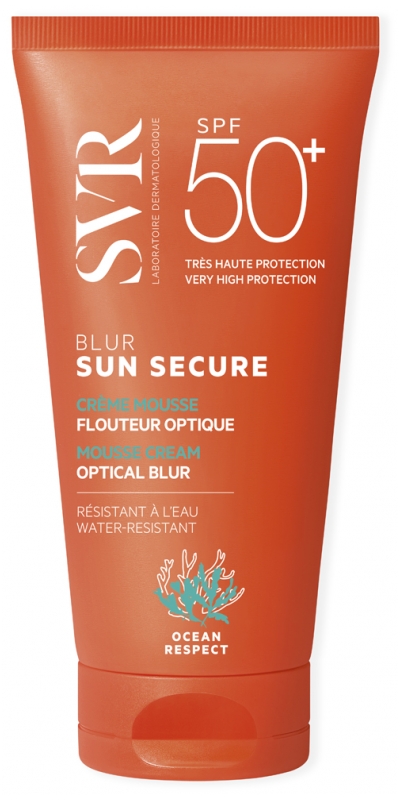 Sun Secure Blur Crème mousse flouteur optique SPF 50 SVR - base de ...