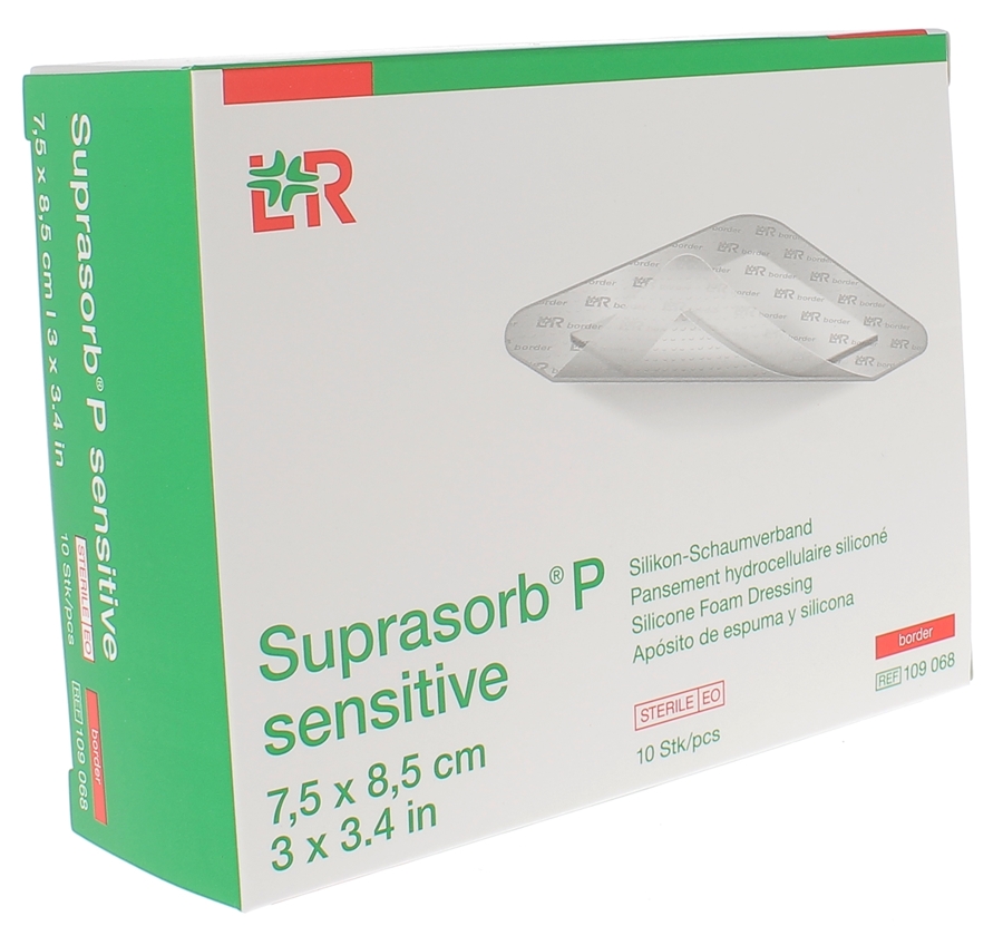 Suprasorb P sensitive Pansement Hydrocellulaire siliconé Lohmann ...