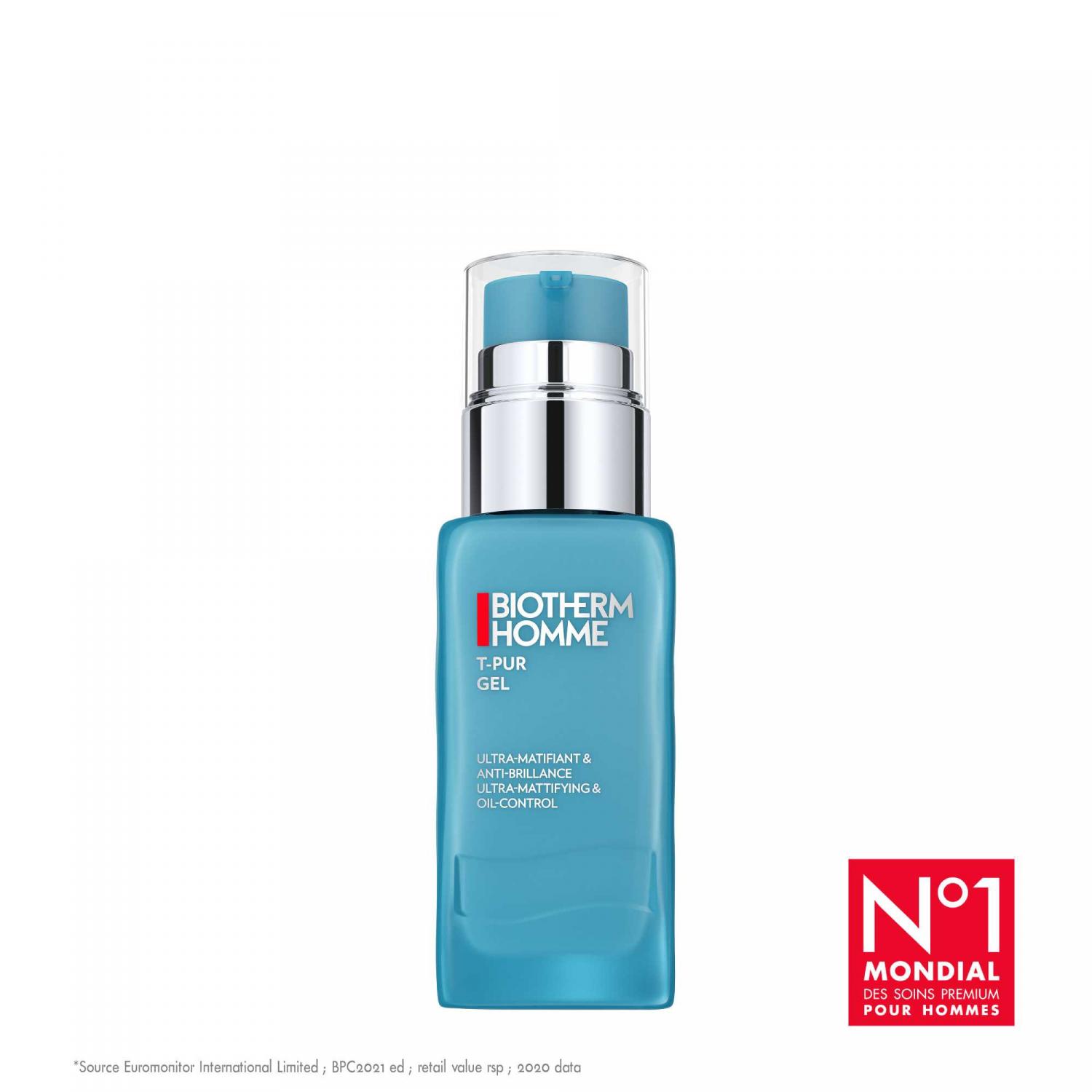 T-pur gel Biotherm - ultra matifiant et anti-brillance