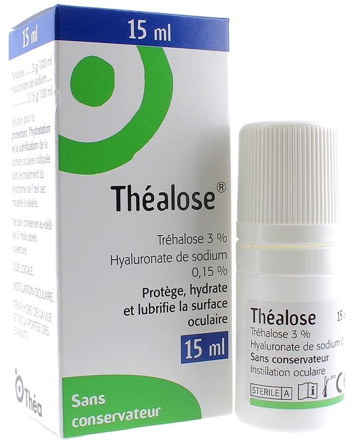 Théalose solution oculaire - 15 ml