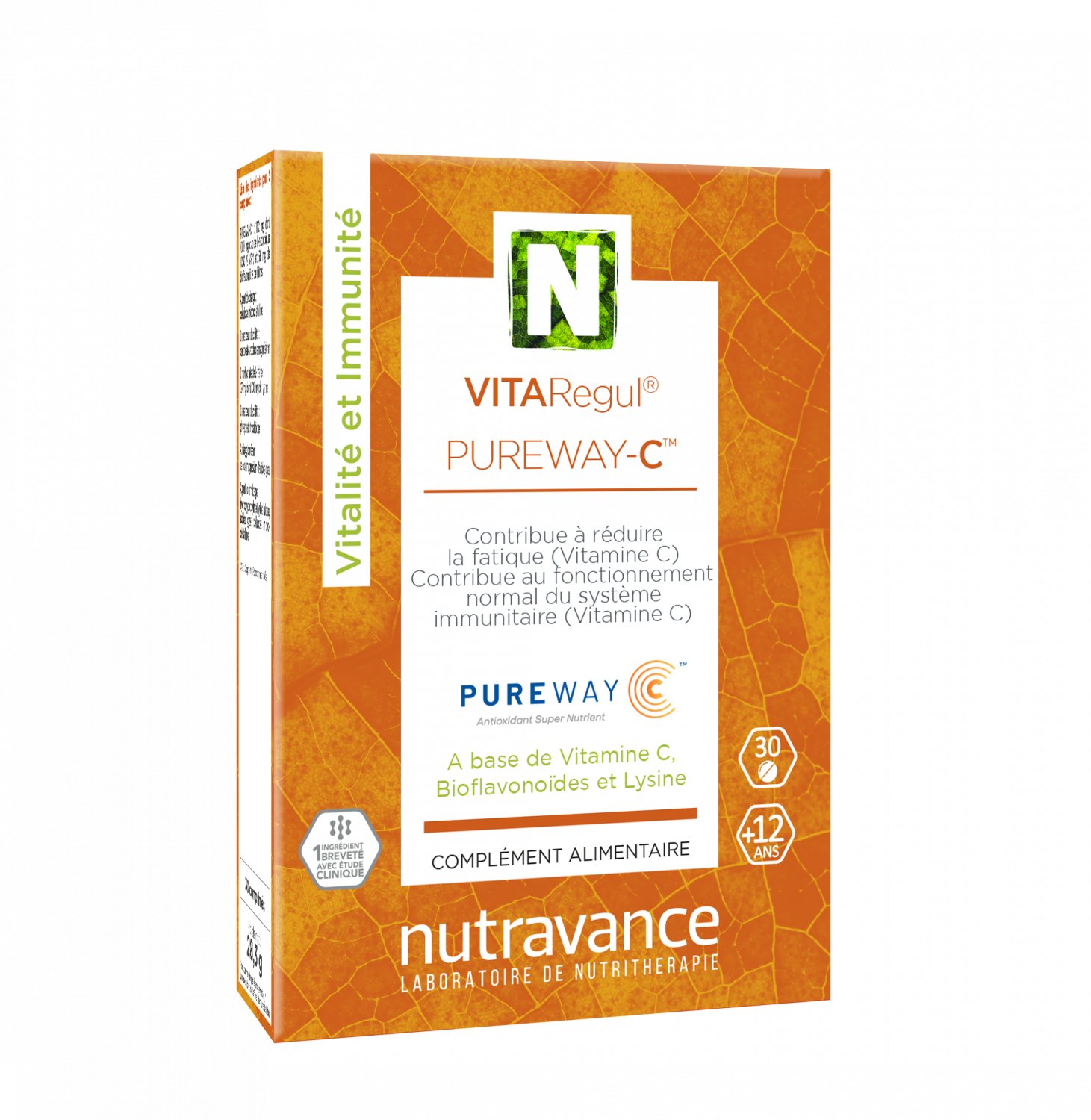 VITARegul Pureway-C Nutravance - complément alimentaire vitamine C