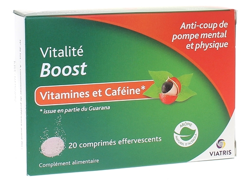 Vitalité boost Viatris - complément alimentaire fatigue