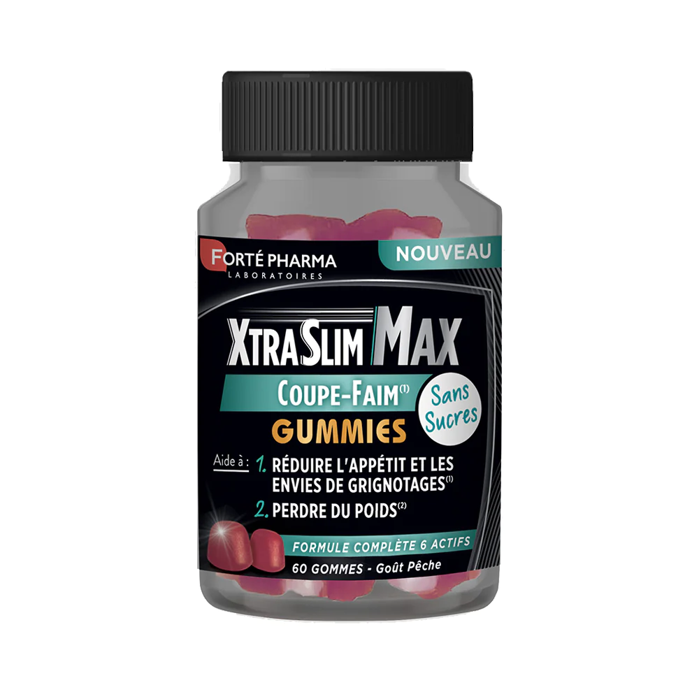 XtraSlim Max Gummies coupe-faim Forté Pharma - complément alimentaire ...