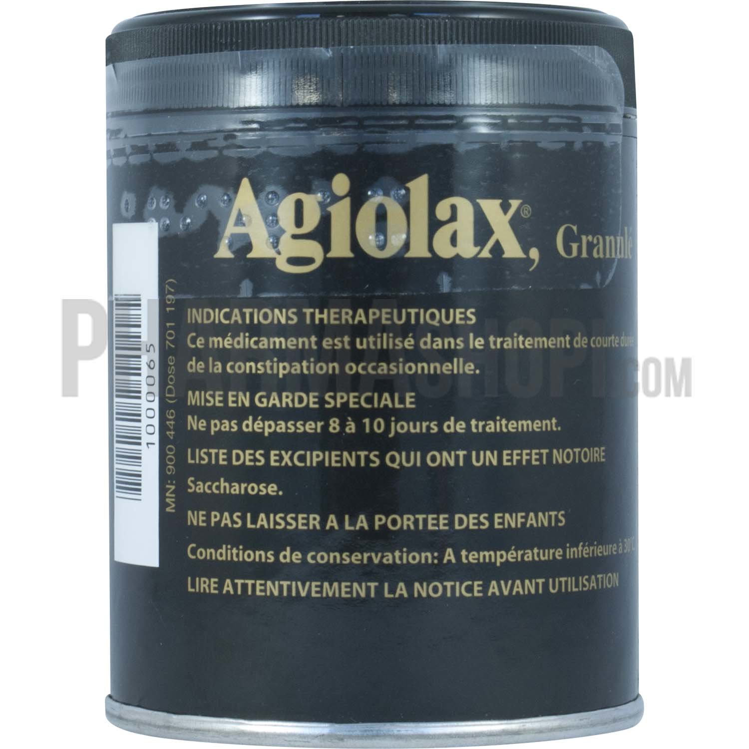 Agiolax granulés, boîte de 100g