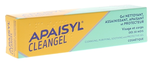 Cleangel Gel réparateur action antibactérienne Apaisyl - propriétés ...