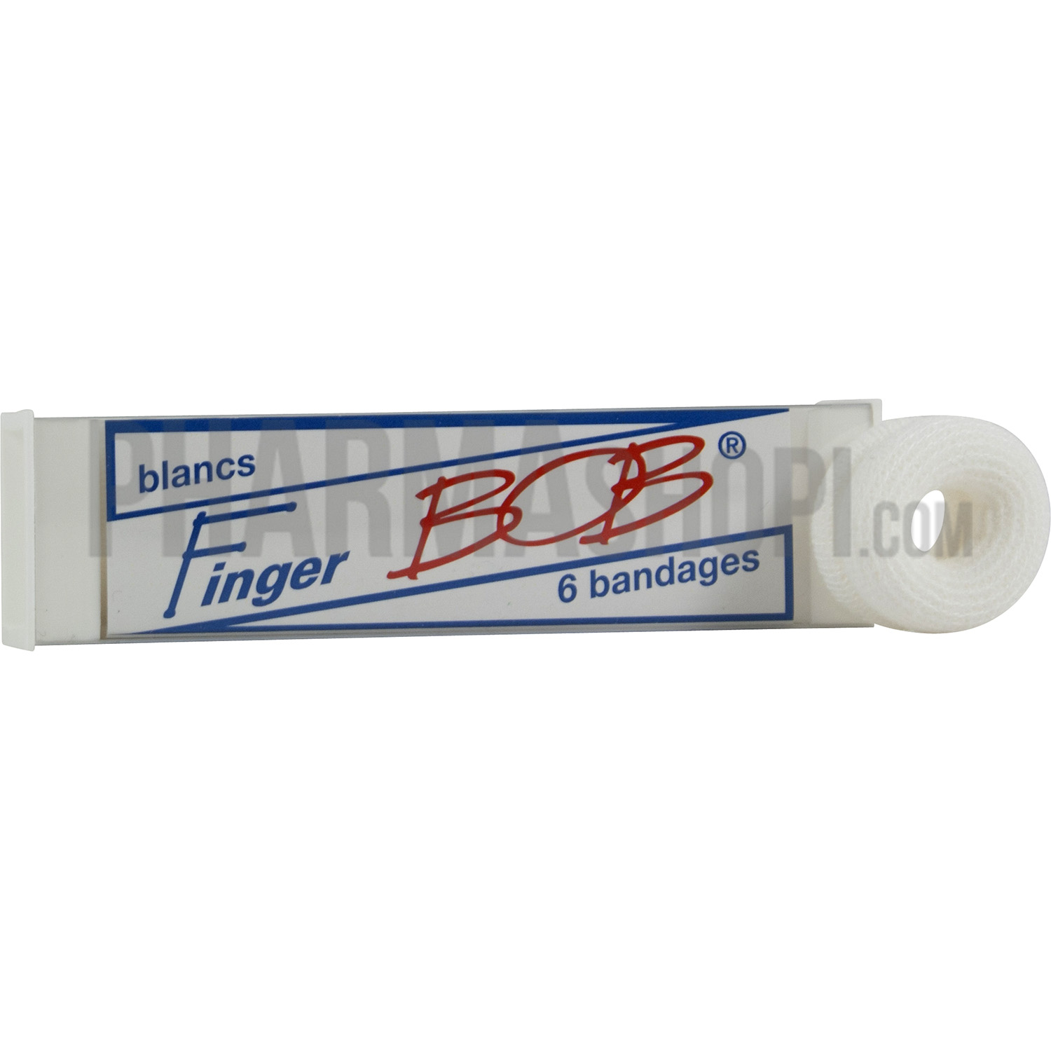 Finger BOB bandage blanc, boite de 6 bandages