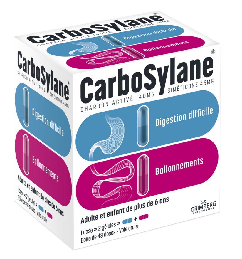 Carbosylane 48 doses, boîte de 96 gélules