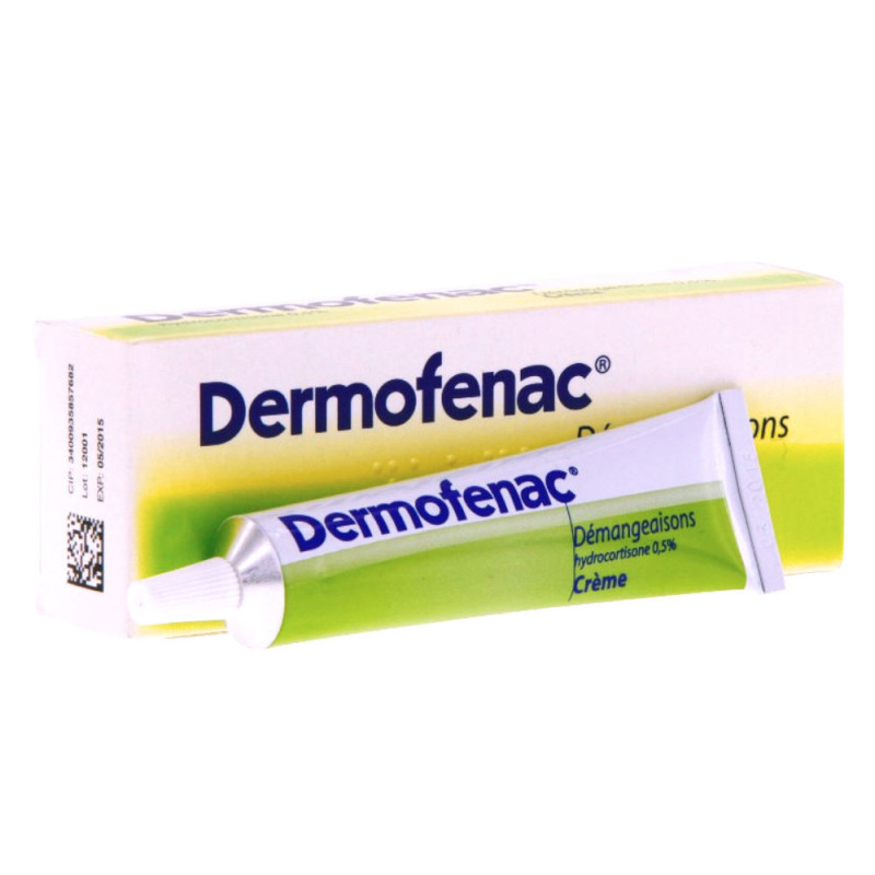 Dermofénac démangeaisons 0,5% crème, Tube de 15g