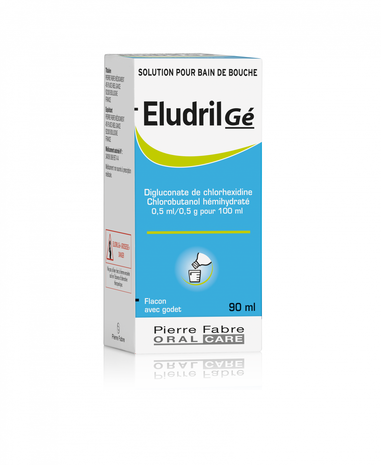 Eludril Gé solution : bain de bouche contre les caries