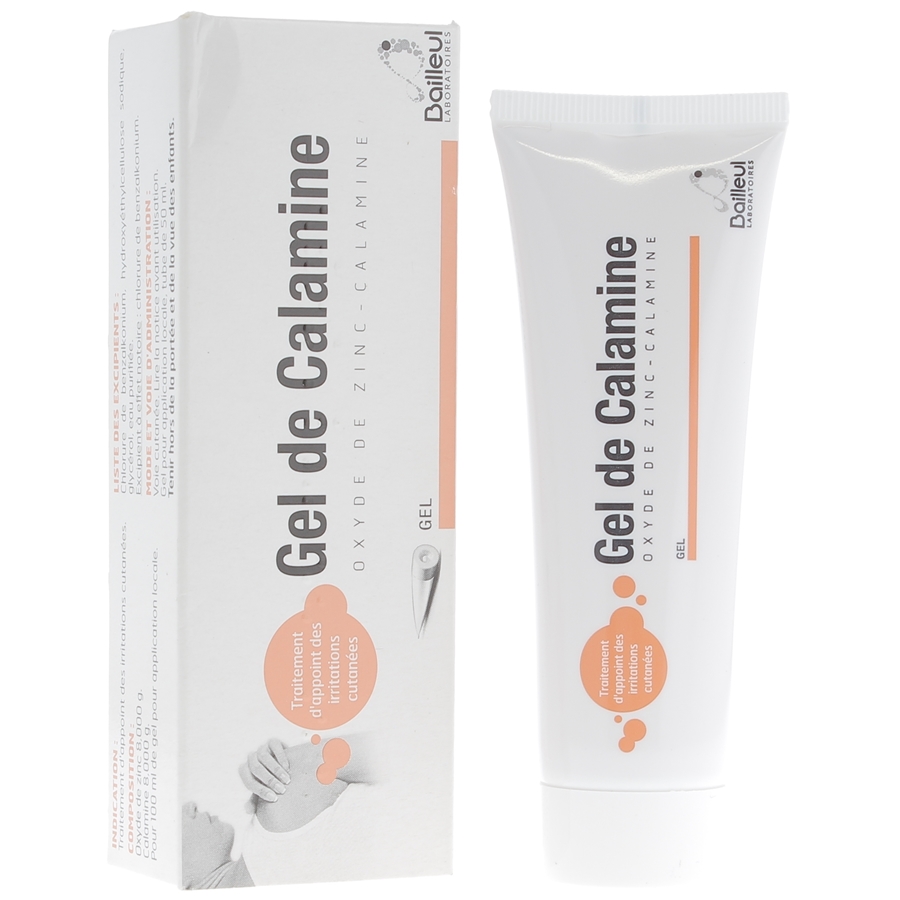 Gel de Calamine Therica gel pour application locale, tube de 50ml
