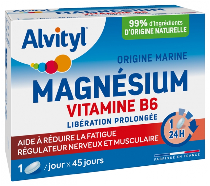 Magnésium Vitamine B6 Alvityl Complément Alimentaire