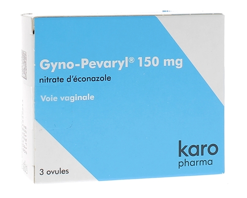 Gyno Pevaryl 150mg ovule, boîte de 3 ovules