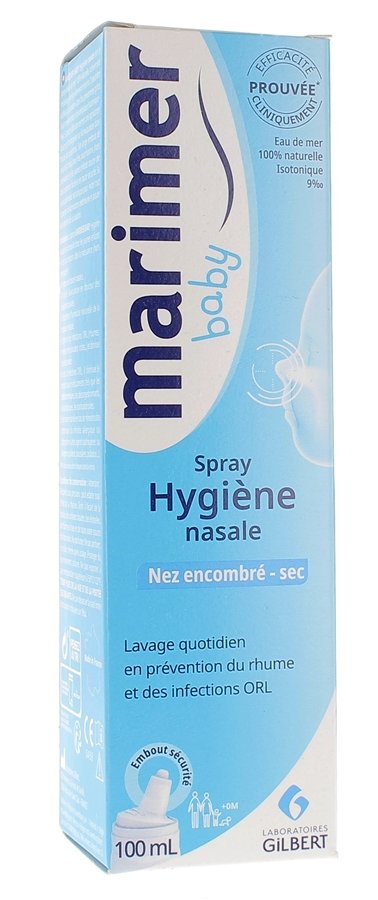 Marimer baby hygiène nasale, spray de 100 ml