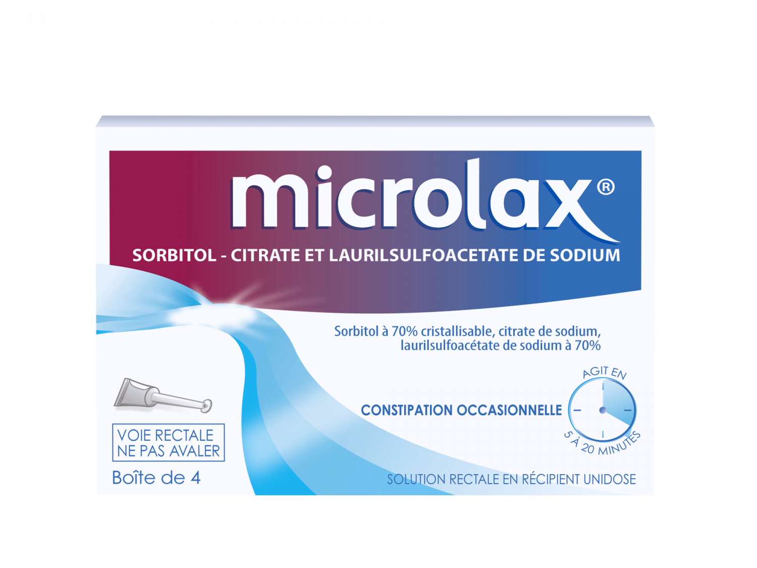 Microlax pour lutter contre la constipation occasionnelle
