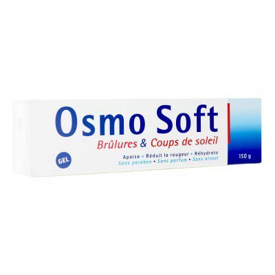 Osmo soft brûlures & coups de soleil gel, tube de 150 g