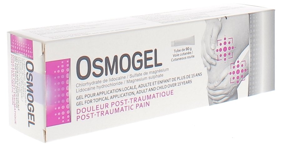 Osmogel : gel antalgique pour les douleurs liées aux traumatismes bénins