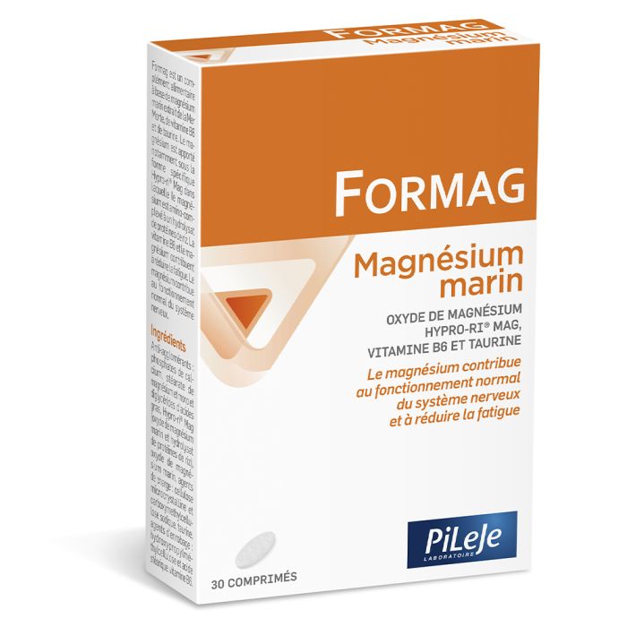 Formag comprimé réduction de la fatigue Pileje, boite de 30 comprimés Formag comprimé réduction de la fatigue Pileje, boite de 30 comprimés