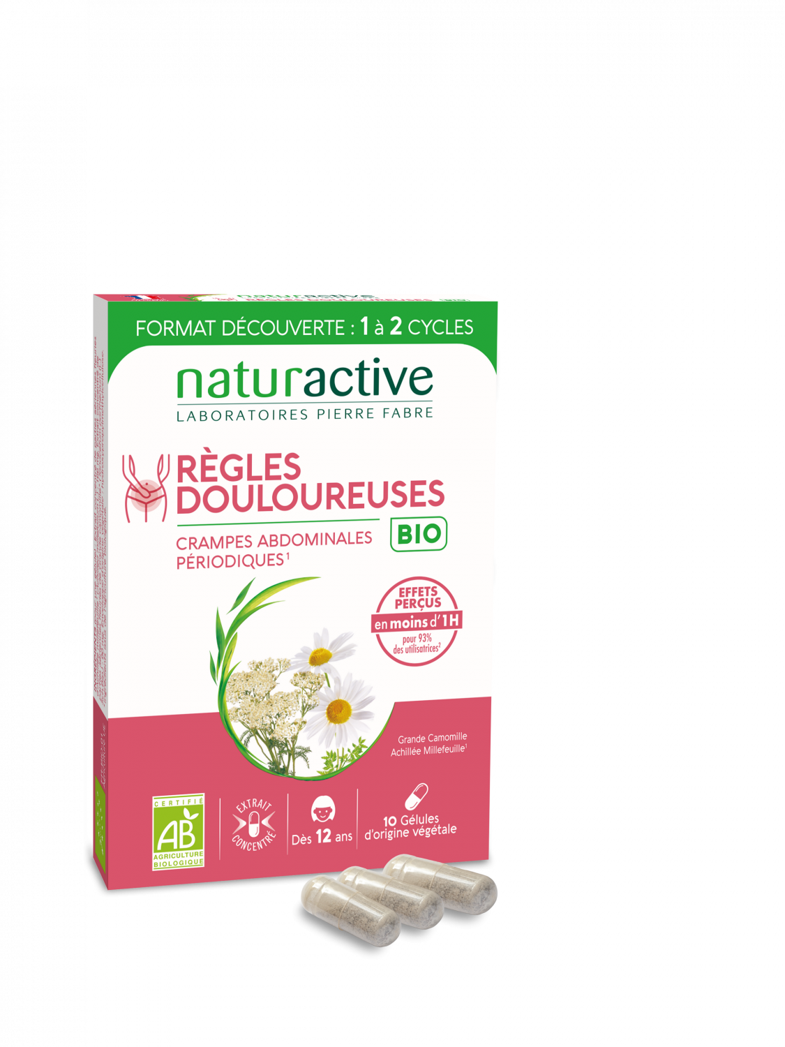 Règles douloureuses bio Naturactive - complément alimentaire