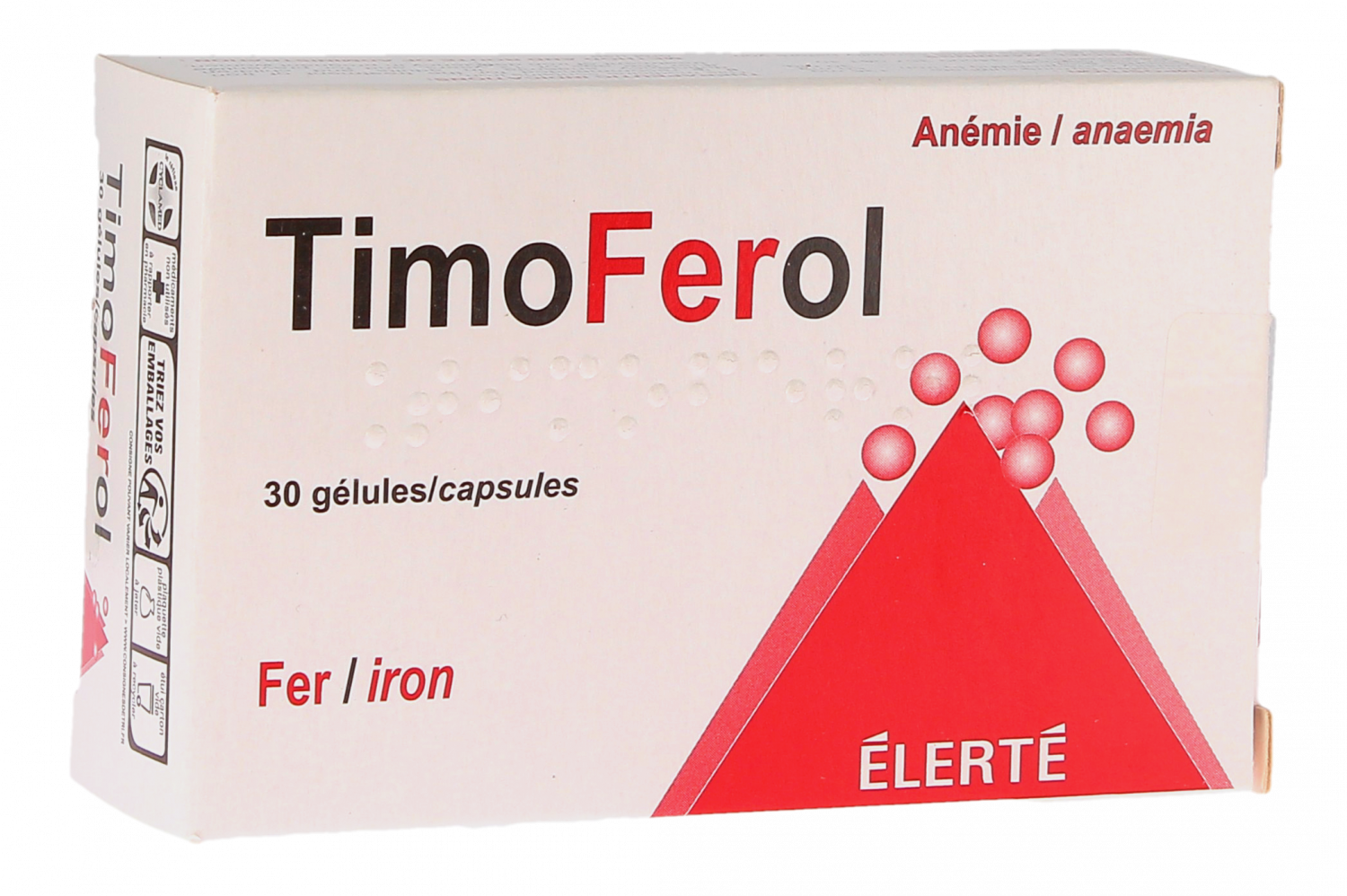 Timoférol 50mg gélule, Boîte de 30 gélules