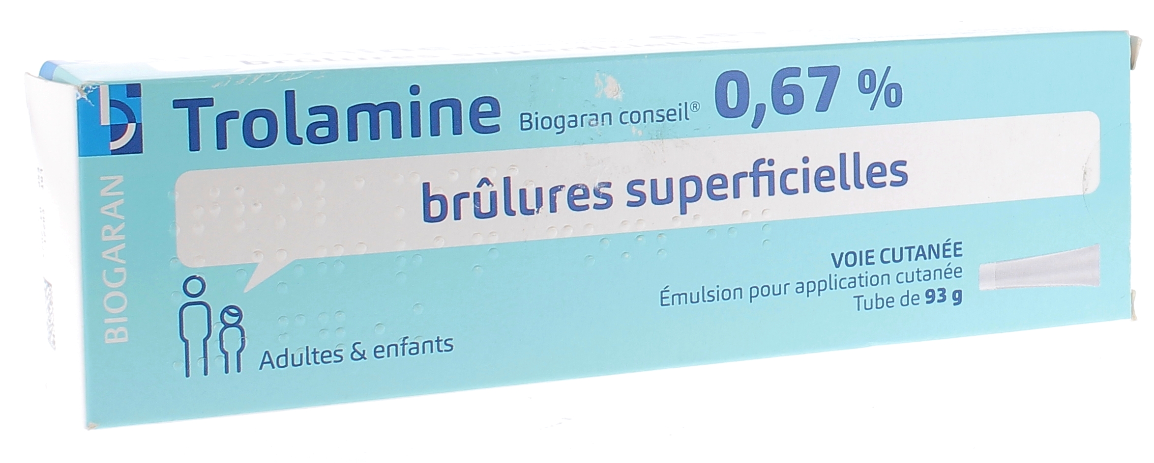 Trolamine 0.67% émulsion pour application cutanée - traitement des plaies