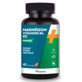 Magnésium vitamines B6 B12 Vitavea - stress et nervosité