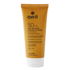Lait solaire visage & corps spf50 Avril - protection solaire