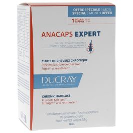 Anacaps Expert Chute de cheveux chronique Ducray - complément ...