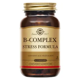 B-complex stress formula Solgar - complément alimentaire contre le stress