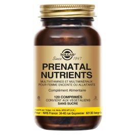 Prenatal Nutrients Solgar - vitamine grossesse et allaitement