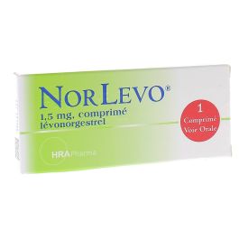 Norlevo 1,5 mg contraception d'urgence