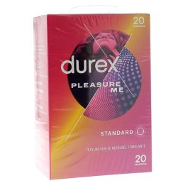 Préservatifs Pleasure me Durex - texture ultra perlée