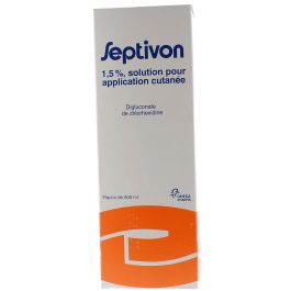 Septivon 1,5% solution pour application cutanée - flacon de 500 ml