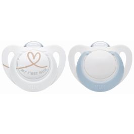 Sucettes Starlight 0-2m NUK - sucette silicone bébé