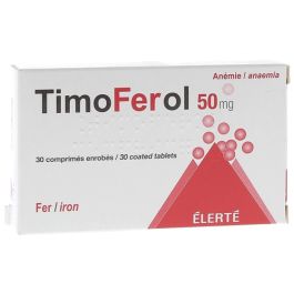 Timoférol 50mg - manque de fer