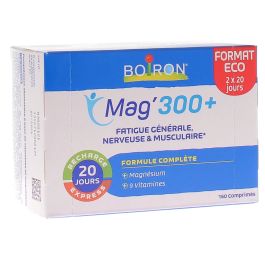 Magnésium 300+ comprimé Boiron, boîte de 160 comprimés