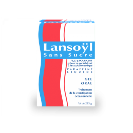 Lansoyl sans sucre 78,23g gel oral laxatif pot de 215g