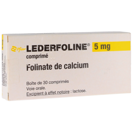 Lederfoline 5mg comprimé - boîte de 30 comprimés