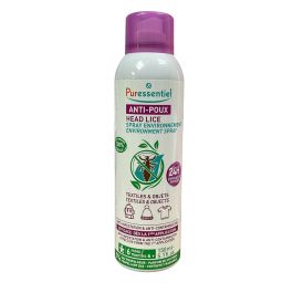 Anti-poux spray environnement Puressentiel - élimination des poux