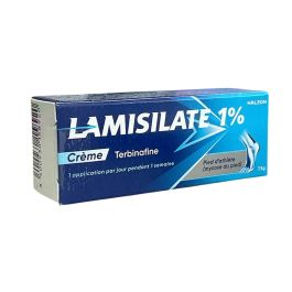 Lamisilate 1% crème, tube de 10g - mycose