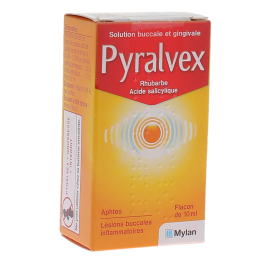 Pyralvex solution buccale et gingivale, flacon de 10 ml