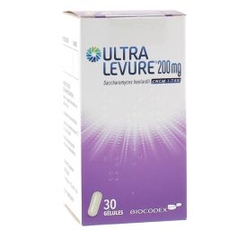 Ultra-Levure 200mg - 30 gélules probiotique digestion difficile